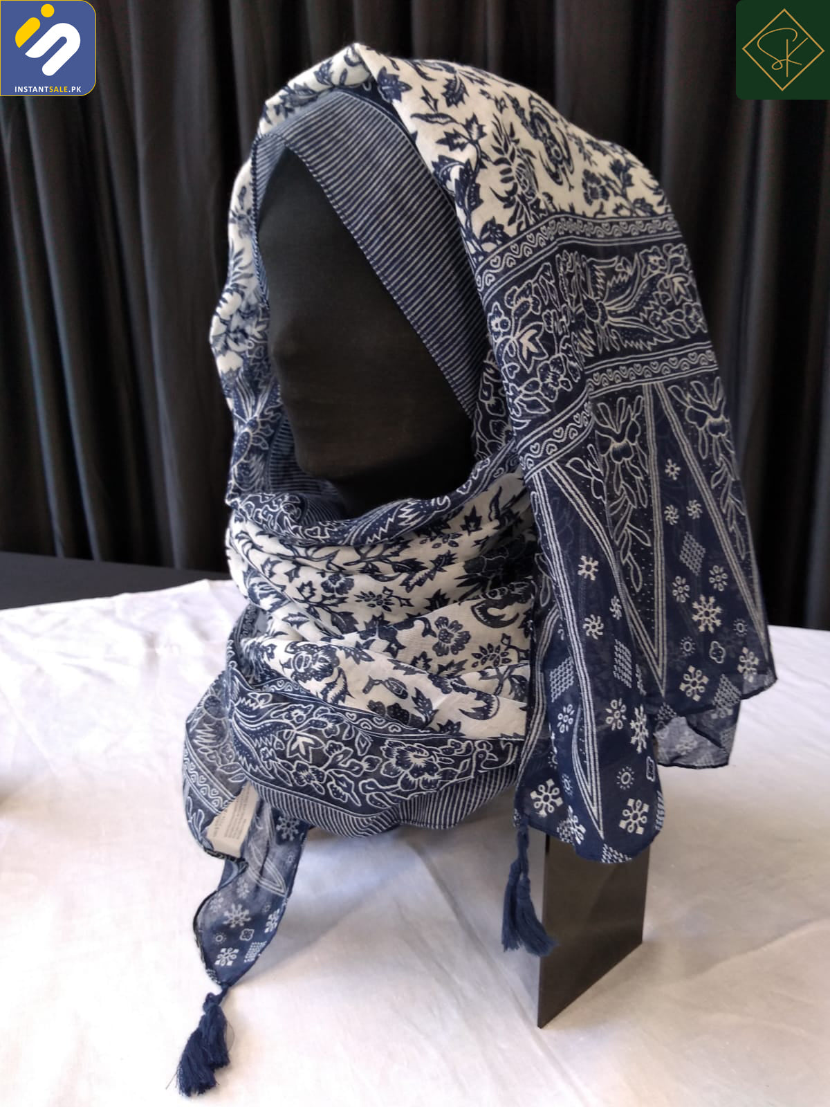 SK IMPORTED POLYESTER SCARF, HIJAB, STALLER, DUPATTA, SCARVES PRINTED